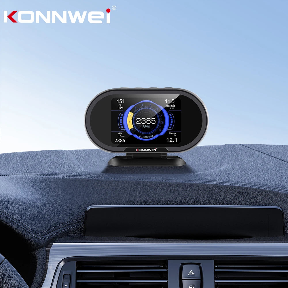 Konnwei KW206 Tacometro Digital / Escaner Digital El Salvador – Trip ...